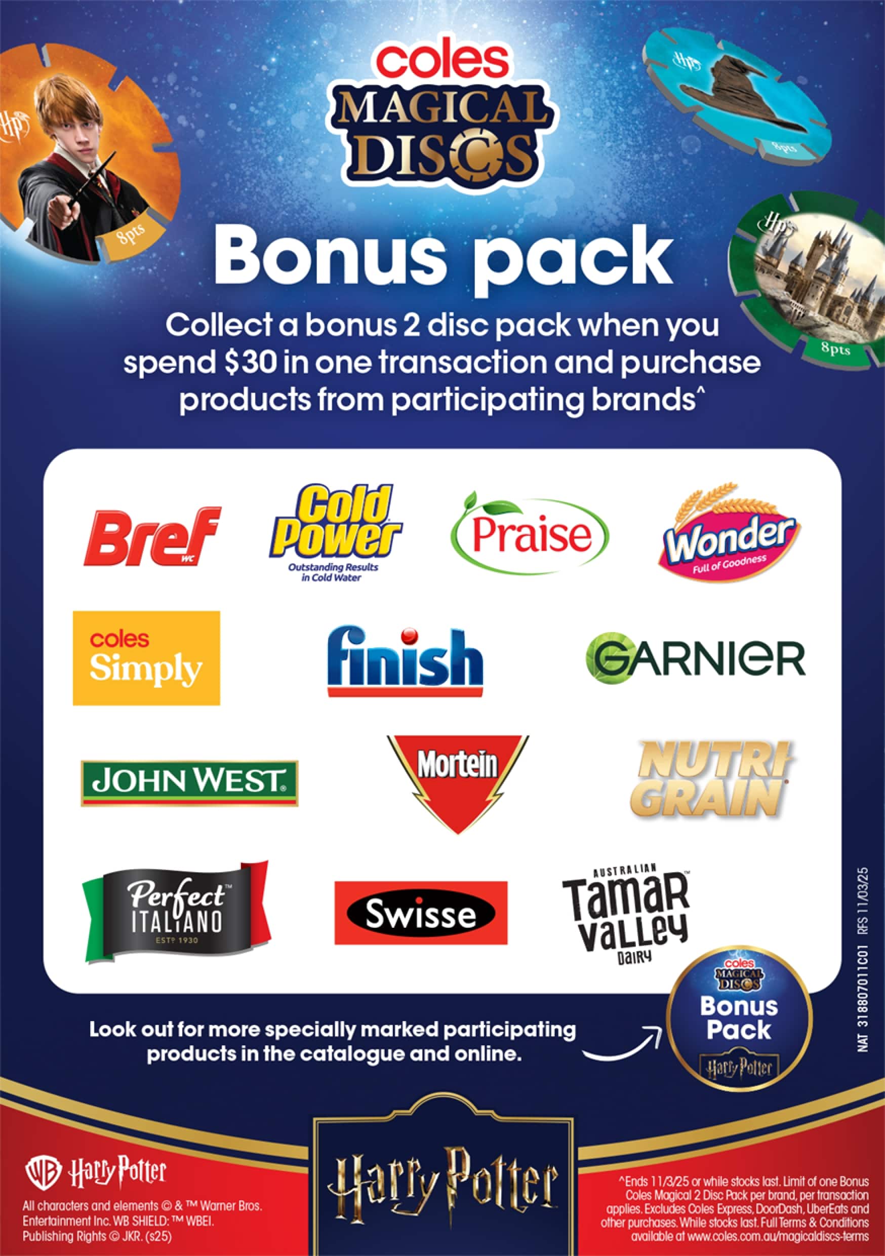 Tazos in 2025?! Harry Potter Coles Magical Discs Checklist & Bonus Tips