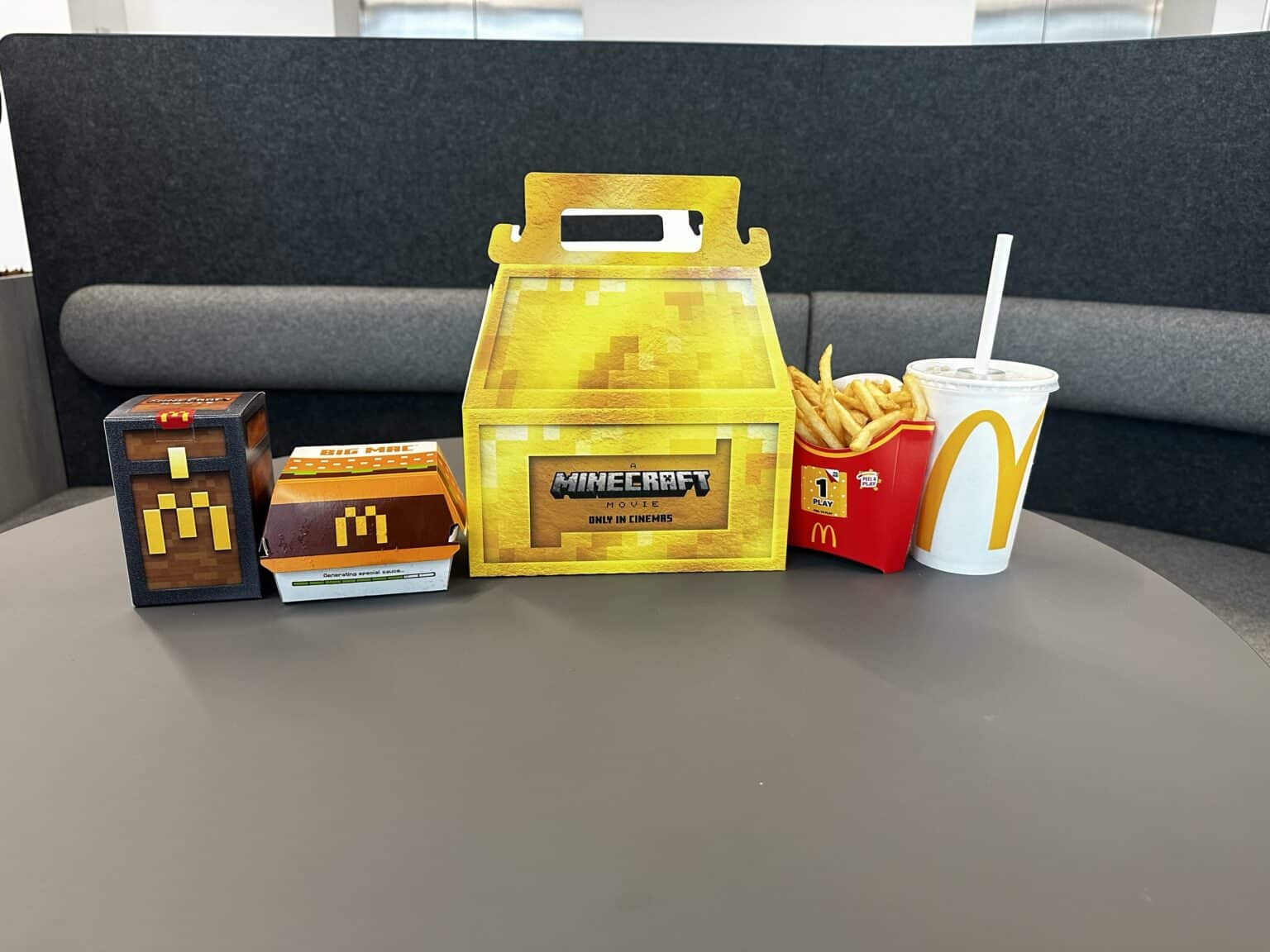 McDonald's Australia Minecraft Meal & Toy Code Numbers