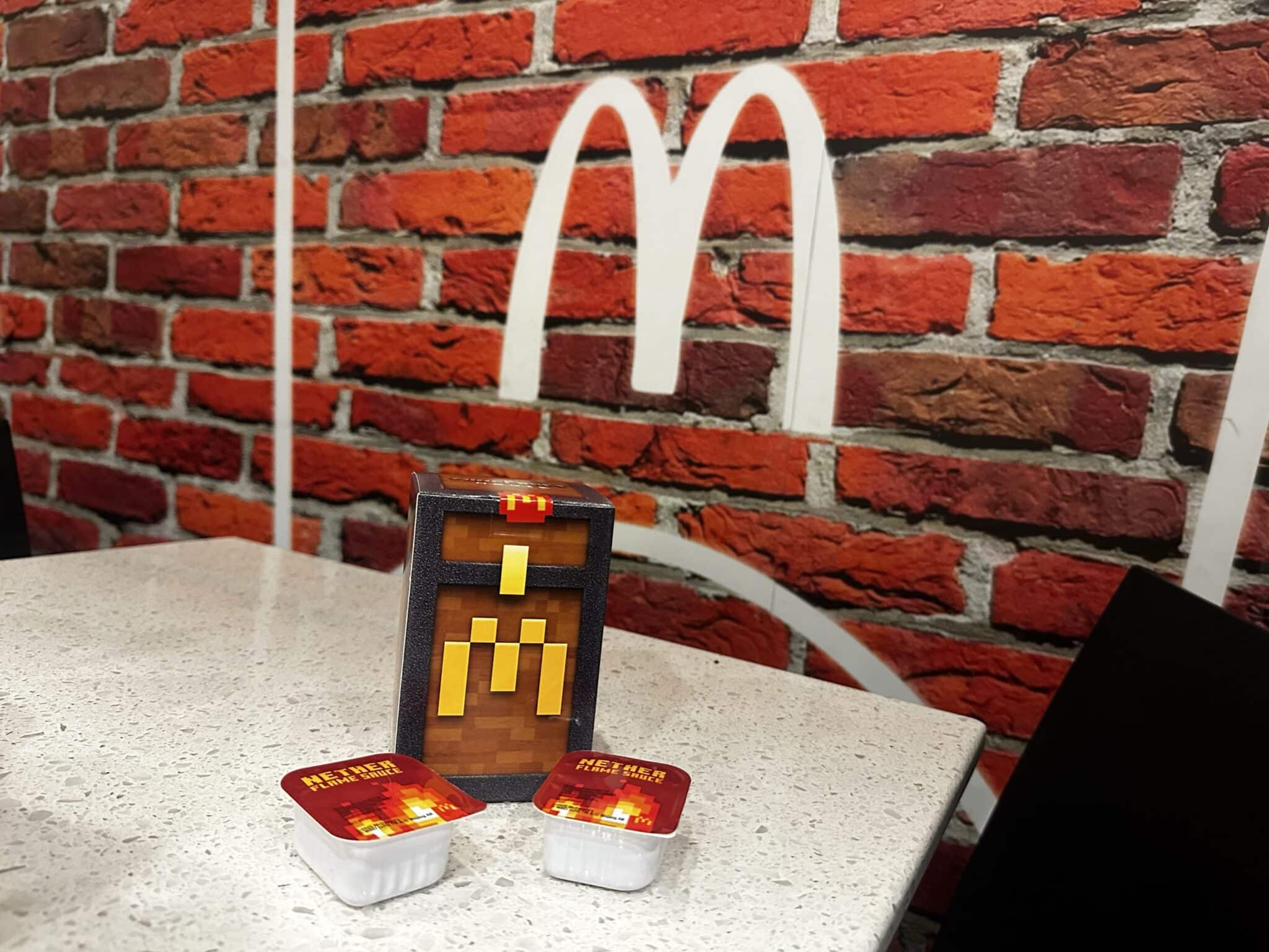 McDonald's Australia Minecraft Meal & Toy Code Numbers